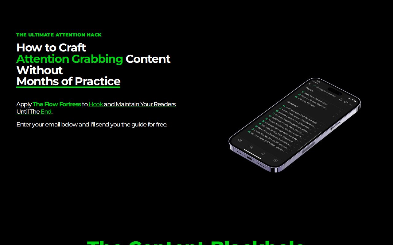 Writing Flow Mastery